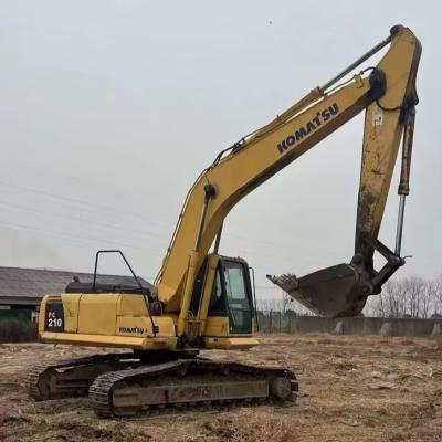 China Gebruikte graafmachine Komatsu PC210 Graafmachine met hoge prestaties en betrouwbaarheid Te koop