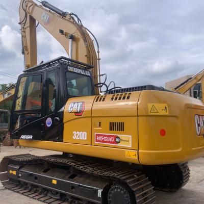 China Excavadora usada CAT 320D à venda Horas baixas Forte desempenho Pronto para construção e mineração for sale