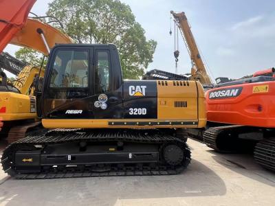 China 20 toneladas Agricultura Escavação Excavadoras usadas CAT 320D Máquinas de lagarta Excavadoras de segunda mão for sale