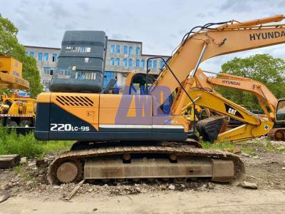 Cina Hyundai 220LC-9S Excavator usato Crawler Excavator di seconda mano Giappone Motore 220LC-9S in vendita