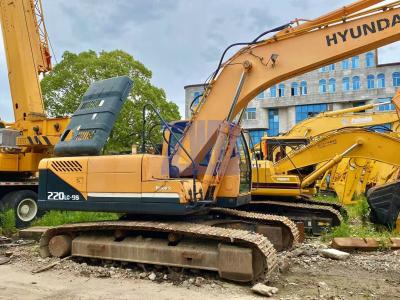 Cina Hyundai 220LC-9S Excavator usato Crawler Excavator di seconda mano Giappone Motore 220LC-9S in vendita