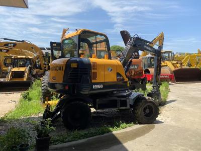 Cina Scavatore a ruote di marca a basso prezzo Hyundai 60 Digger Scavatore usato da 6 tonnellate in vendita