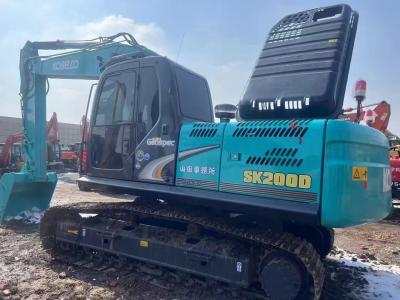 중국 뜨거운 판매 Kobelco SK200D 크롤러 발굴기 20 톤 발굴기 엔진 고효율 저연료 소비 Kobelco 200 판매용