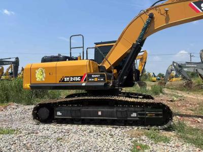 중국 판매용 사용된 정품 Sany SY245H 유압 크롤러 굴삭기 25톤 중량 굴삭기 SY245H SY235 SY215 SY155 SY365 SY485 판매용