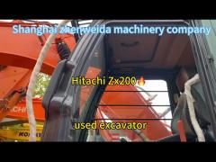 輸入 掘削機 中古 ヒタチ 200 Zx200 整備された掘削機