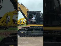 Escavatori idraulici da 45 tonnellate usati CAT345GC con PLC