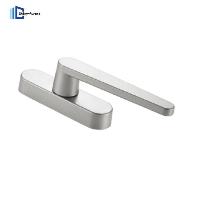 Customized American Style Curtain Wall Aluminium Window Handle for Outswing Inswing Casement Awning Hopper Window Handle