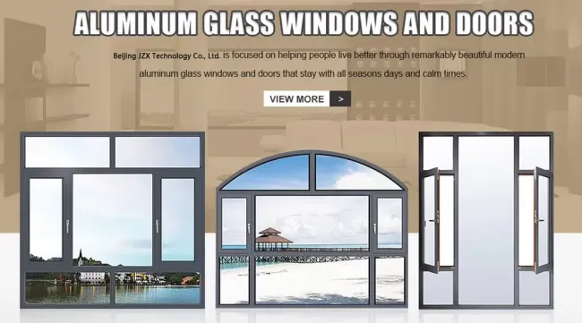 Nfrc USA Customized Hurricane Impact Double Insulation Glass Soundproof Awning Windows Aluminum Casement