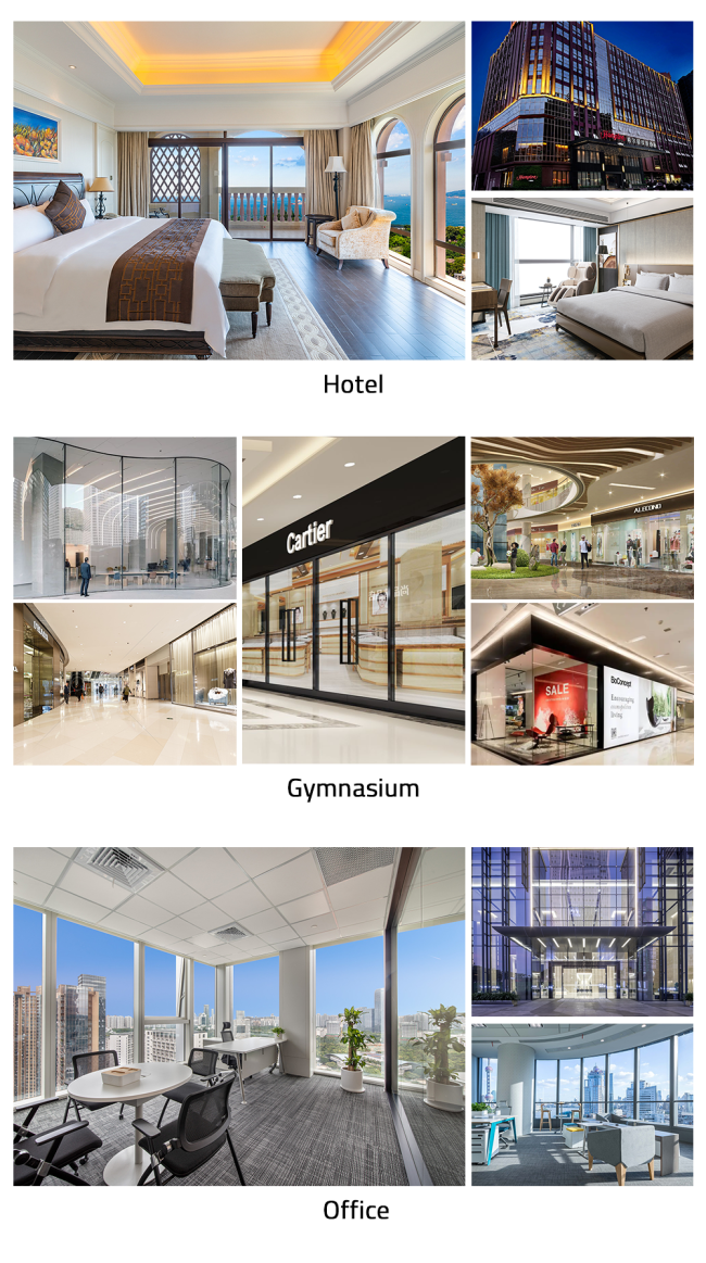 Aluminum window project installation example