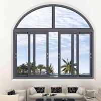 China Heat Insulation Inward Opening Window , Horizontal Opening Aluminium Fold Window for sale