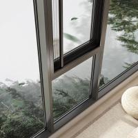 China Heat Insulation Inward Opening Window , Horizontal Opening Aluminium Fold Window for sale