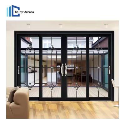 China Customized Aluminium Partition Sliding Door for sale