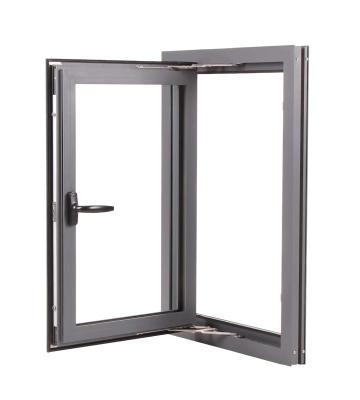 China Thermal Insulation Aluminium Hinged Window Soundproof Modern Casement Window for sale