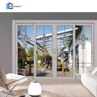 Quality China custom toilet aluminium glass sliding doors aluminum alloy titanium for sale