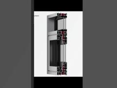 Wit zwart deurvensterhandgreep Aluminium venster en deur fitting