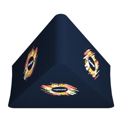 China o círculo do céu da feira profissional de 92in x de 76in afilou a bandeira de suspensão Polo para exposições à venda
