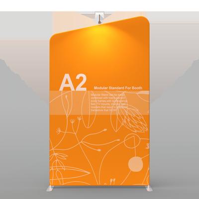 Cina Singoli doppi insegne e supporti modulari parteggiati della fiera commerciale delle esposizioni di abitudine 270gsm in vendita