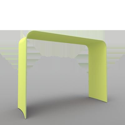 Cina 106in Modern Arch Display Stand Aluminum Tension Fabric Pop Up Booth 10x20ft in vendita