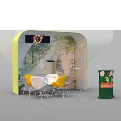Cina Il contesto incurvato aperto mura l'esposizione della cabina di convenzione di mostra per la fiera commerciale in vendita