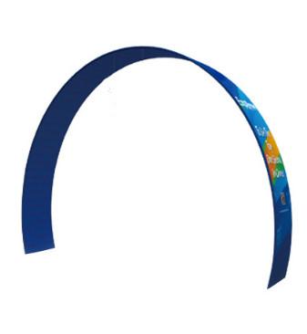 Cina Supporto dell'arco del pallone del tessuto di tensione dell'arco della metropolitana di EZ intorno all'esposizione del contesto del metallo in vendita