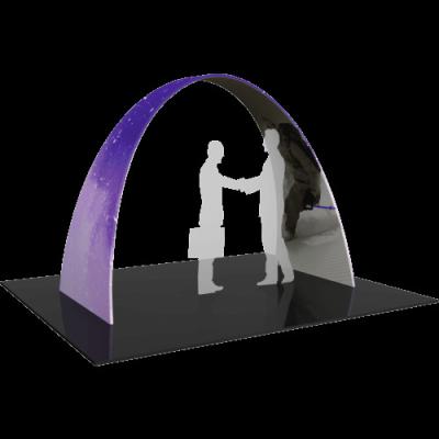 Cina Supporto dell'arco del pallone del tessuto di tensione dell'arco della metropolitana di EZ intorno all'esposizione del contesto del metallo in vendita