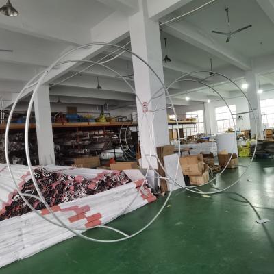 Cina Segno d'attaccatura affusolato 60in di pop-up di mostra della fiera commerciale pieghevole circolare dell'esposizione in vendita