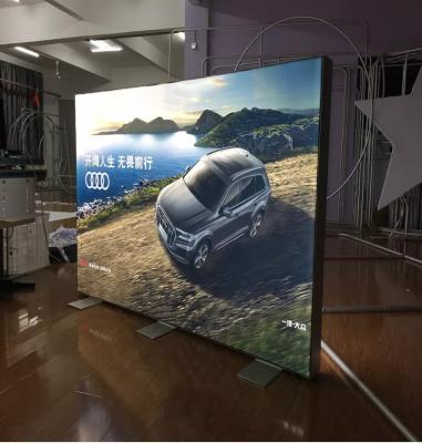 Cina 3MX2.4M Portable  Fabric Light Box Frame Trade Show Fabric Wall For Event 110g in vendita