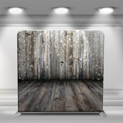 Cina Display Stand Aluminum Tension Fabric Photo Booth Backdrop 8ft For Wedding Event in vendita