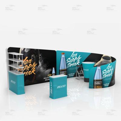 Cina Aluminum Quick Build Exhibition Display Trade Show Booth UV Resistant in vendita