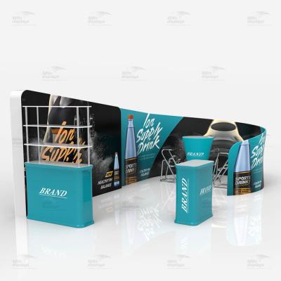 Cina Aluminum Quick Build Exhibition Display Trade Show Booth UV Resistant in vendita