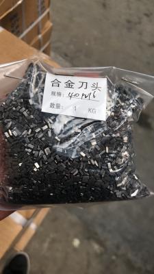 China YG6 YG8 grade Cemented Carbide Saw Tips for tct saw blade cutting for sale