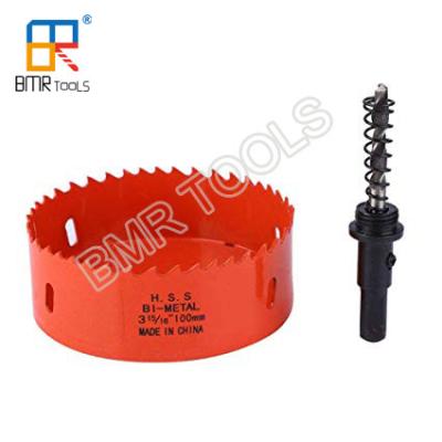 China BOMA TOOLS Industrial Quality M42 Bi-Metal Hole Saw Cutter for Metal Drilling 14mm-210mm for sale