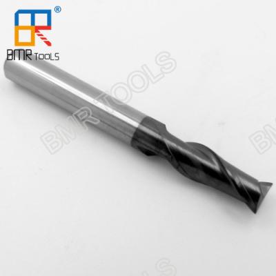 China BMR TOOLS Wholesales HRC45 2Flute Carbide End Mill Cutter 12 x 75 AlTiN Coating for sale