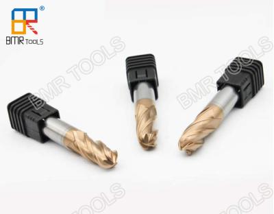 China BMR TOOLS Hot Sells HRC55 4 Flute Ball Nose Cutter for CNC Machine working for sale