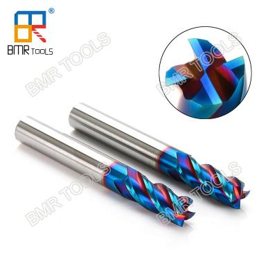 China solid tungsten carbide 4 flute end mill cutting tools universal carbide milling cutter for sale