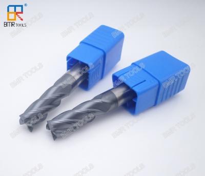 China BMR TOOLS Solid Carbide 4 Flute HRC45 End Mill Cutter for CNC Machine milling working for sale