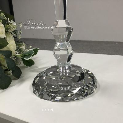 Cina Chiaro Cimitero Fiore Stand Matrimonio Piatto centrale Decorazione Tavola 75CM in vendita