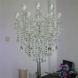 Cina ZT-274 New tall wedding candelabras centerpieces in vendita