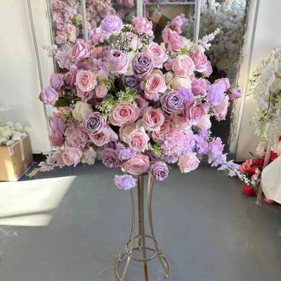Cina Personalizzare il colorato arrangiamento palla di fiori per i centripiedi del matrimonio in vendita