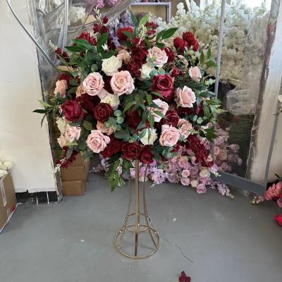 Cina Personalizzare il colorato arrangiamento palla di fiori per i centripiedi del matrimonio in vendita
