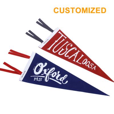 Cina Pubblicità d'attaccatura di pollice di Mini Sports Pennants 12x18 di sublimazione della tintura in vendita