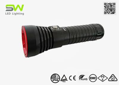 China Underwater 80M 1500 High Lumens Scuba Diving Flashlight SOS Strobe Flashing for sale