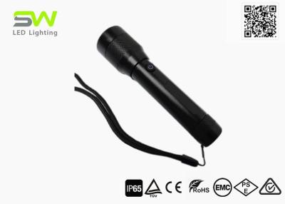China 550 Lumens Focusing LED Flashlight Rechargeable Torch 1100 Lm Turbo Mode for sale