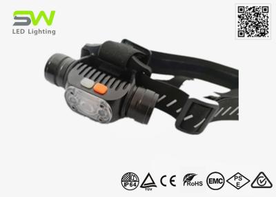 중국 Motion Sensor Rechargeable LED Headlamp With 350 Lumen Output And IP65 판매용
