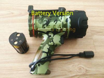 China 3W Rechargeable Handheld Spotlight Battery Running Easy Operation Floatable Function for sale