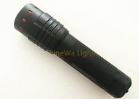 China Aluminum Cree XP G2 200 Lumen Focusing Flashlight 3xAAA Battery 120m Beam Distance for sale