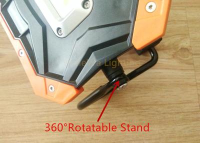 China Handheld Solar Led Work Light / 10W Yellow Solar Powered Construction Lights for sale