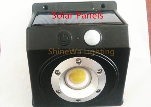 luce principale potente del sensore 3W, luce solare di sicurezza di sicurezza con il sensore infrarosso