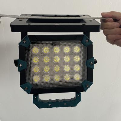 Cina 100W 10000 Lumens Magnetic Tripod Work Light 18V Power Tool Battery Powered in vendita