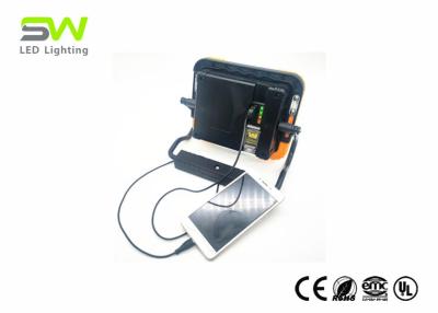 China IP65 9x3W Portable LED Flood Lights With Handle And Rotatable Magnet Stand for sale